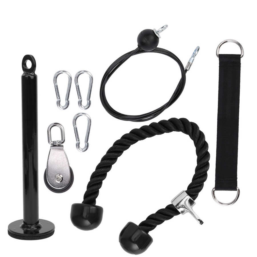 8Pcs/Set DIY Fitness Equipment Pulley Cable Machin... – Vicedeal
