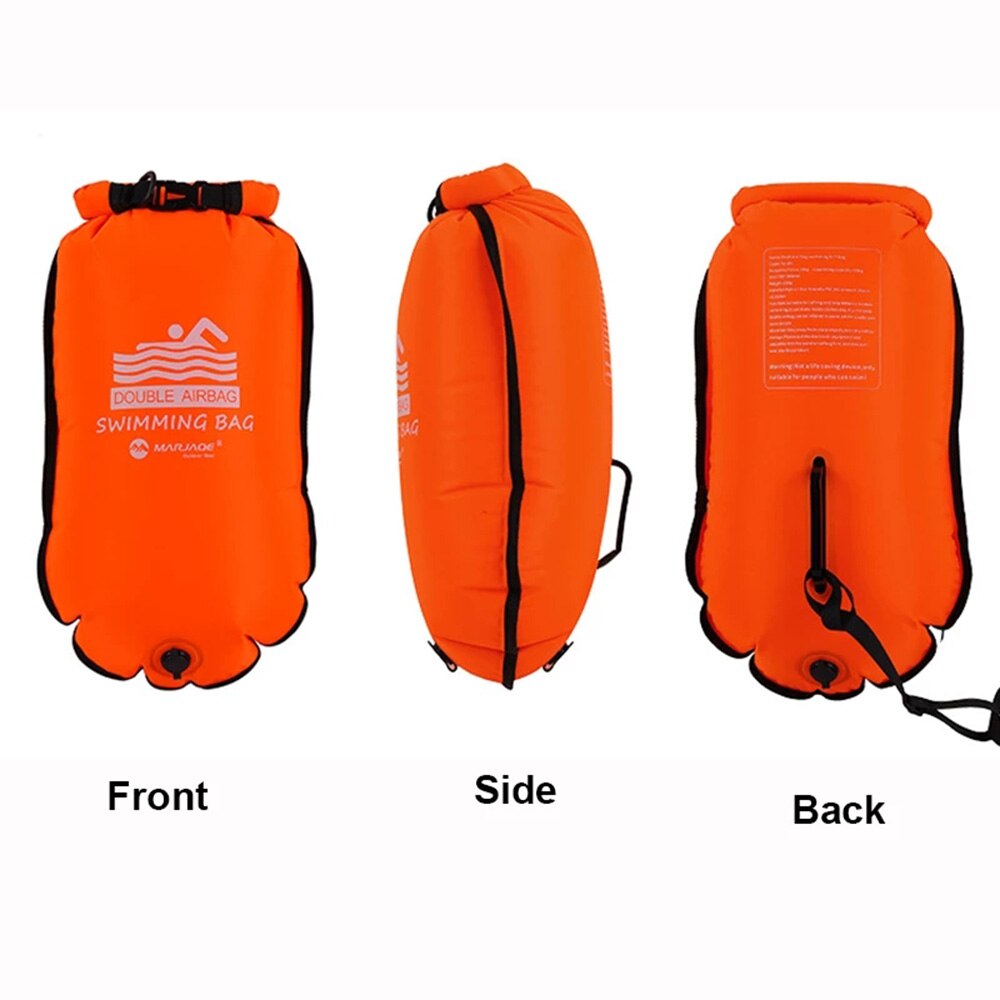 Inflatable Swimming Buoy Tow Float Dry Bag 20L Wat... – Vicedeal