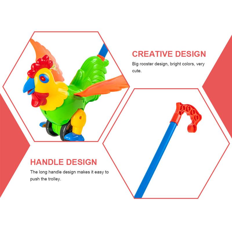 Baby Pushing Cart Toy Funny Cartoon Baby Walker Pu... – Grandado