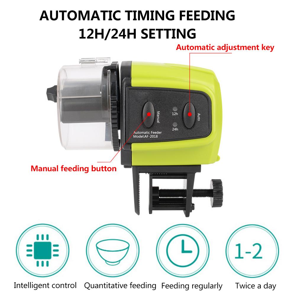Mini Automatic Fish Feeder tank Fish Food Electric... – Grandado