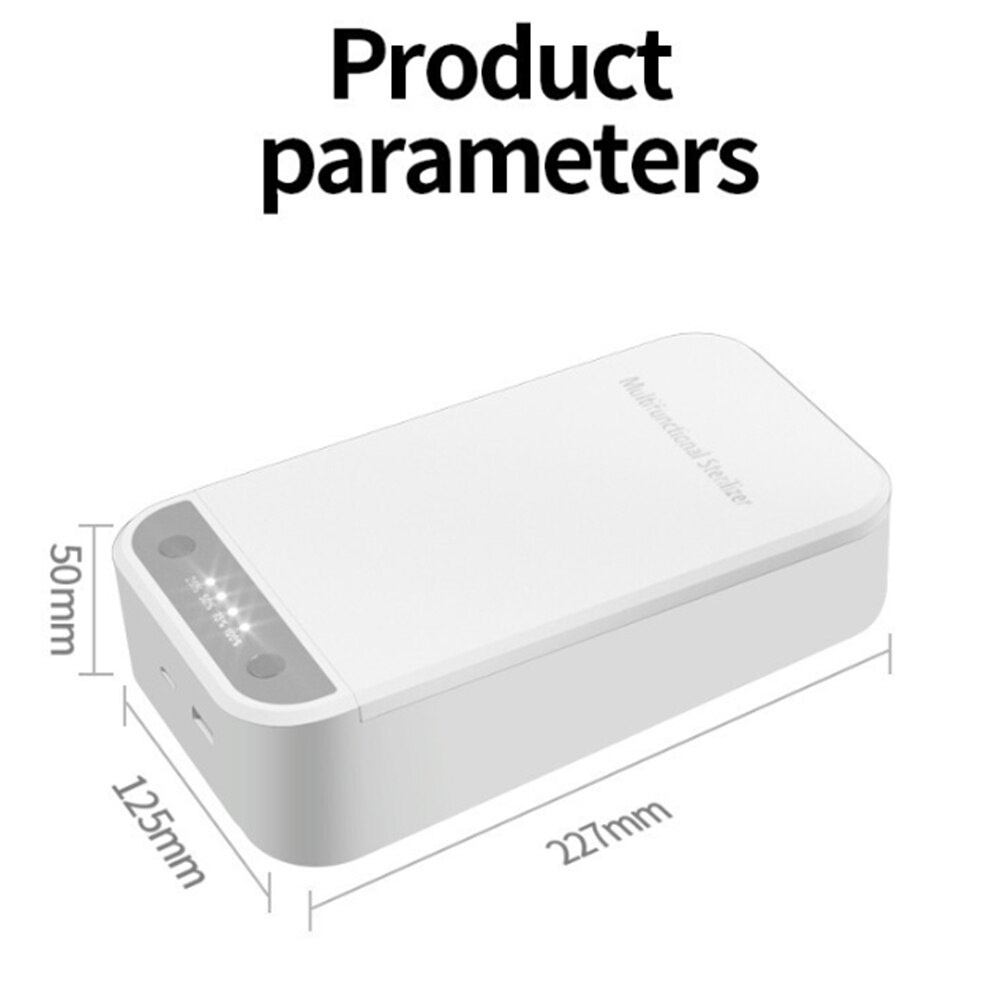 Portable UV Disinfection Box Multifunctional Mini ... – Grandado