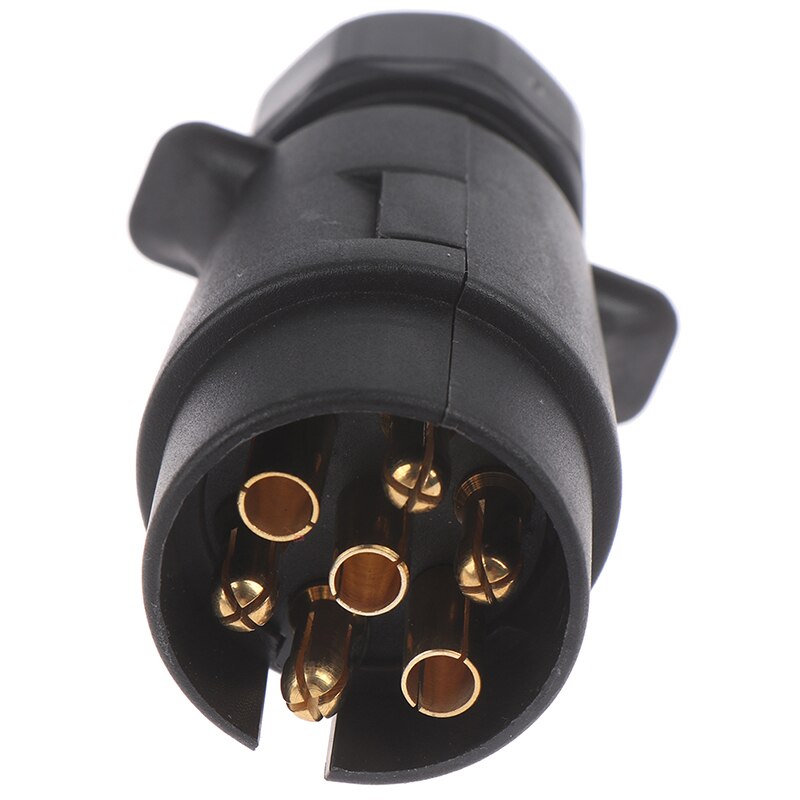 12V 7 Way Round Standard European Car Plug Connect... – Grandado