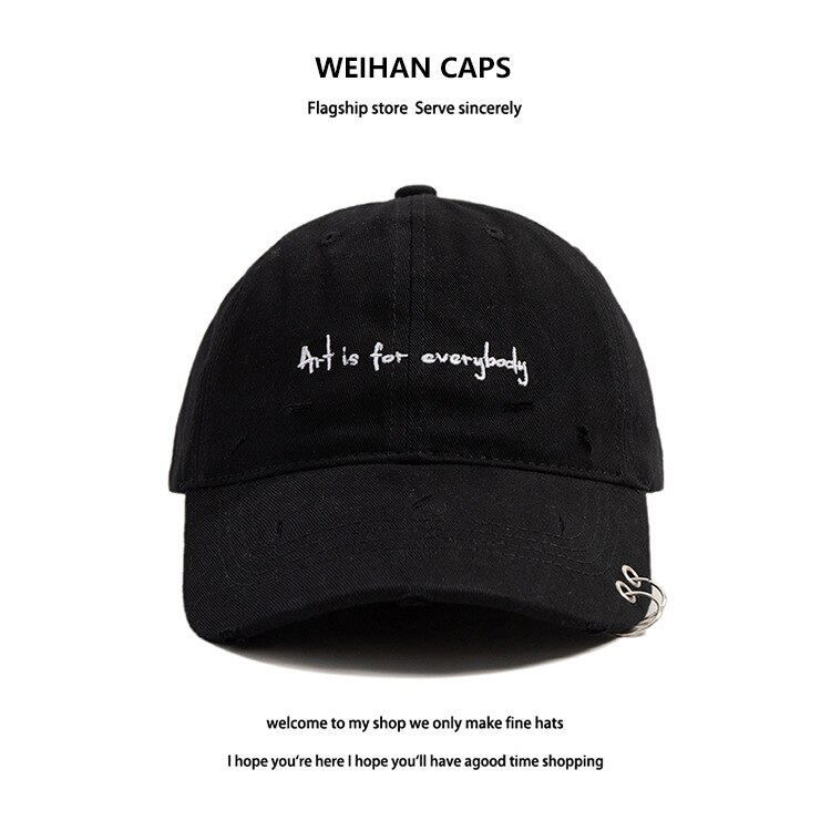 Unisex Baseball Cap Hoop Cool Street Outdoor Korea... – Grandado