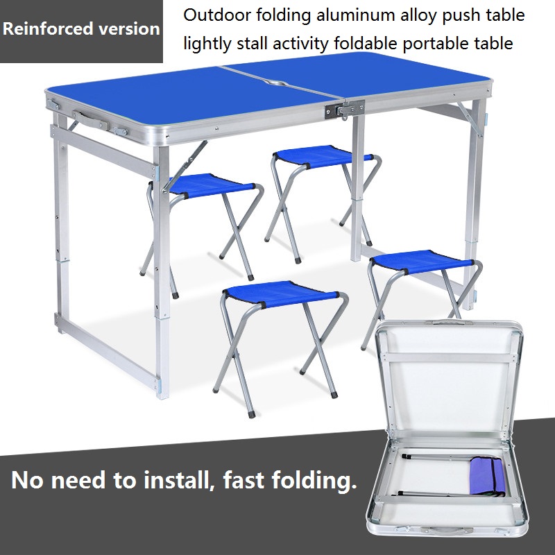 Outdoor Aluminum Folding Portable Small Table Home... – Vicedeal