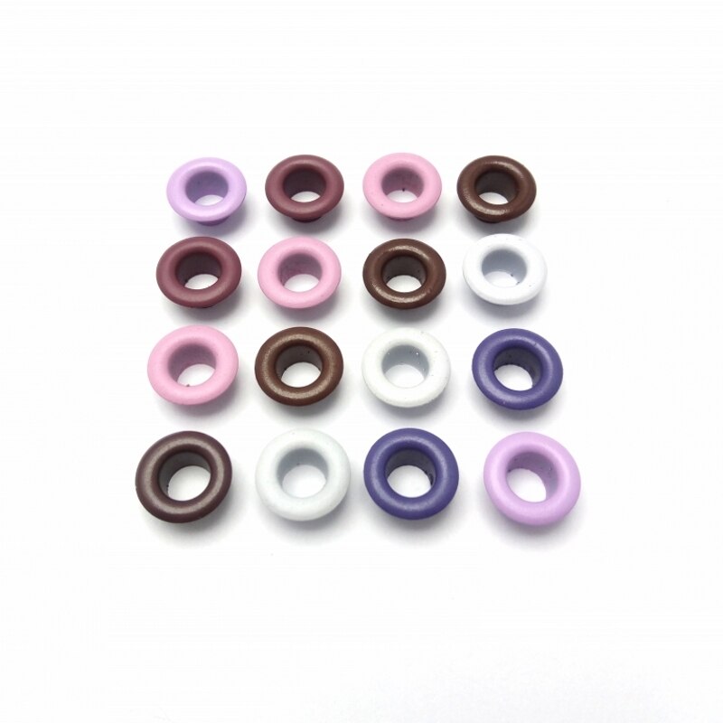 500pcs 5mm Scrapbook Mixed Color Metal Eyelets For... – Vicedeal