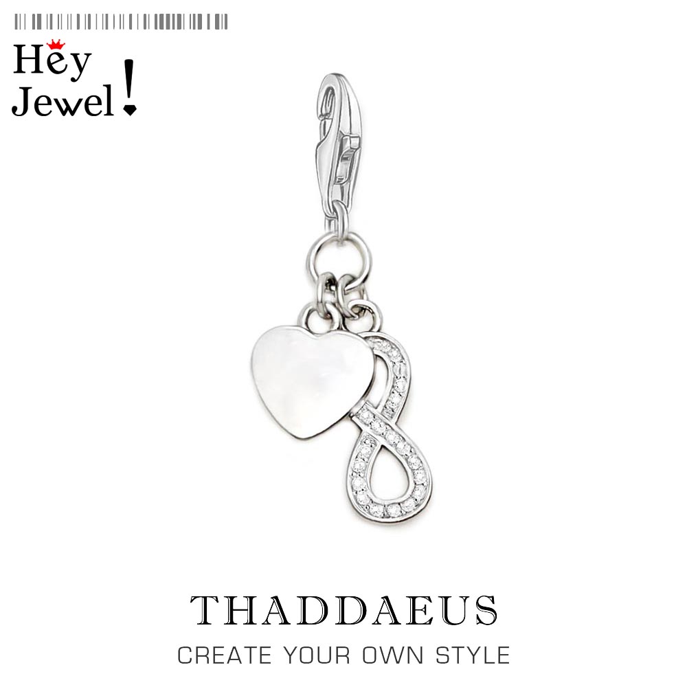 Hart Met Infinity Charm Hangers Voor Vrouwen Eeuwi... – Grandado