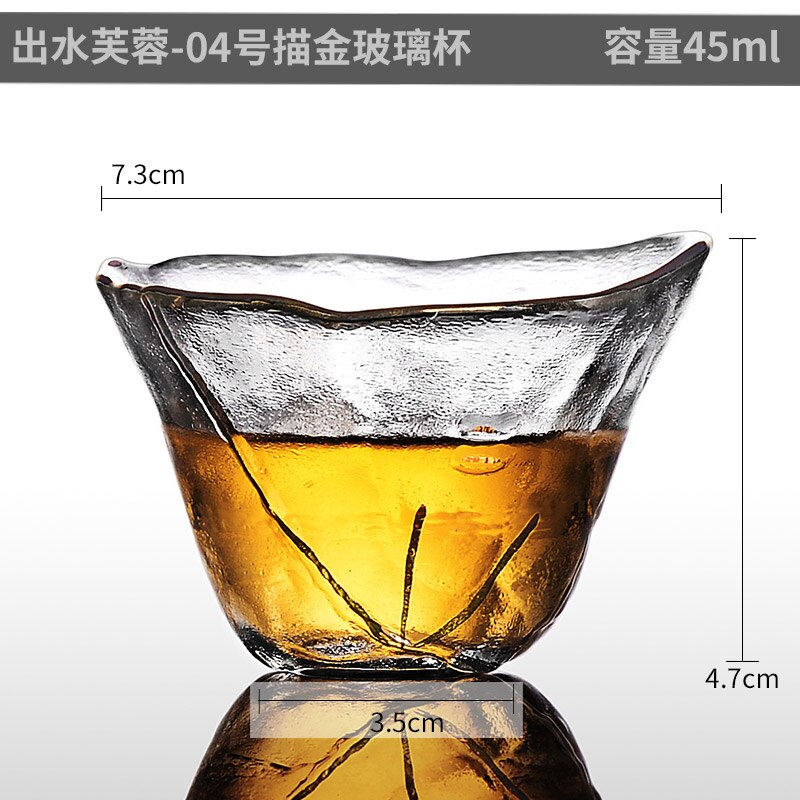 Japanese Glass Cup, TeaCup, Tin Cup, Single Cup, F... – Grandado