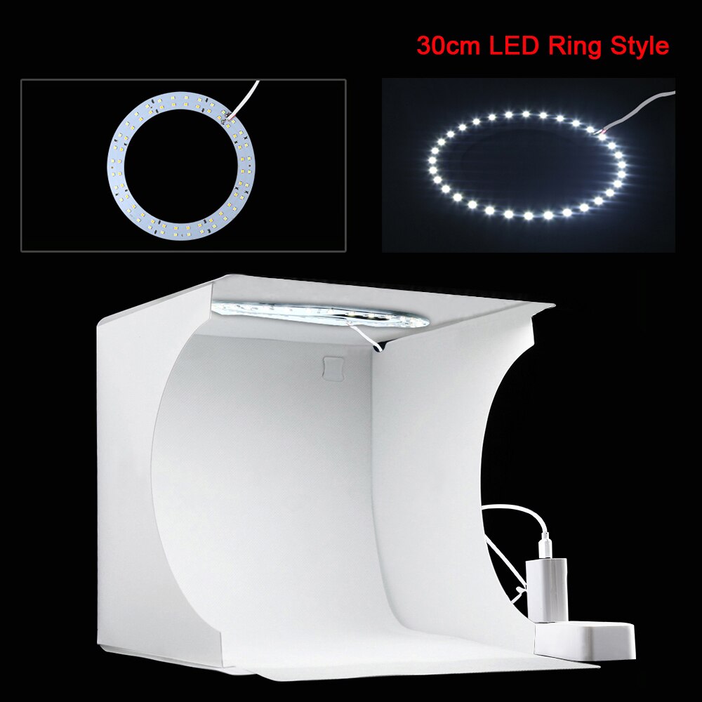 Folding Lightbox Photography Photo Studio LED Ligh... – Grandado