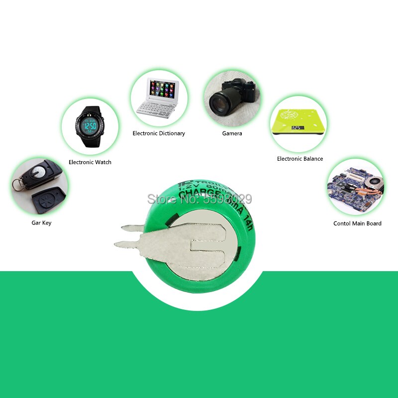 1.2V 80mAh Ni-MH Li-Po Lithium Li-polymer Bateria ... – Grandado