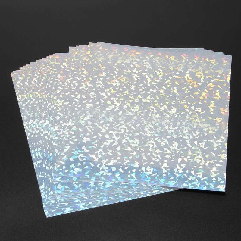 20Sheets Holographic Sticker Paper Holographic Pri... – Grandado