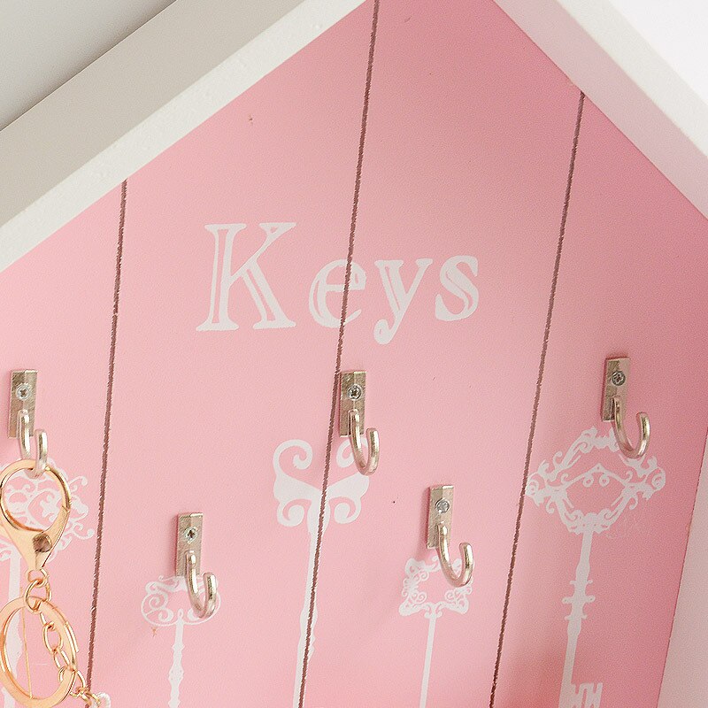 Wall-mount Handmade Wooden Key Hook Home Wall Deco... – Vicedeal