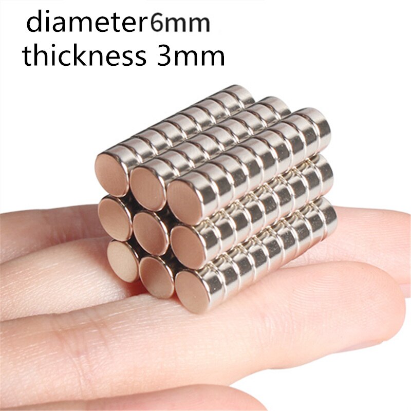 6x3mm Strong Magnetic Round Disc Block Rare Earth ... – Grandado