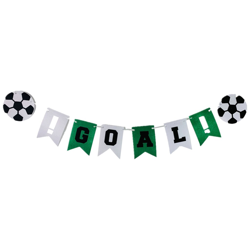 Football Themed Goal Bunting Banner Garland Party ... – Grandado