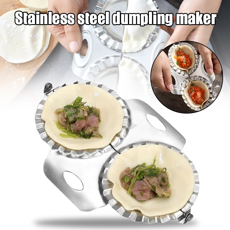 Edelstahl Knödel Form Maker Teig Pie Ravioli Press... – Grandado