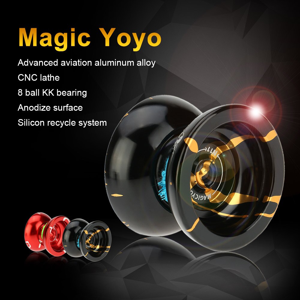 Magic Yoyo N11 Aluminum Alloy Metal Yoyo 8 Ball KK... – Vicedeal