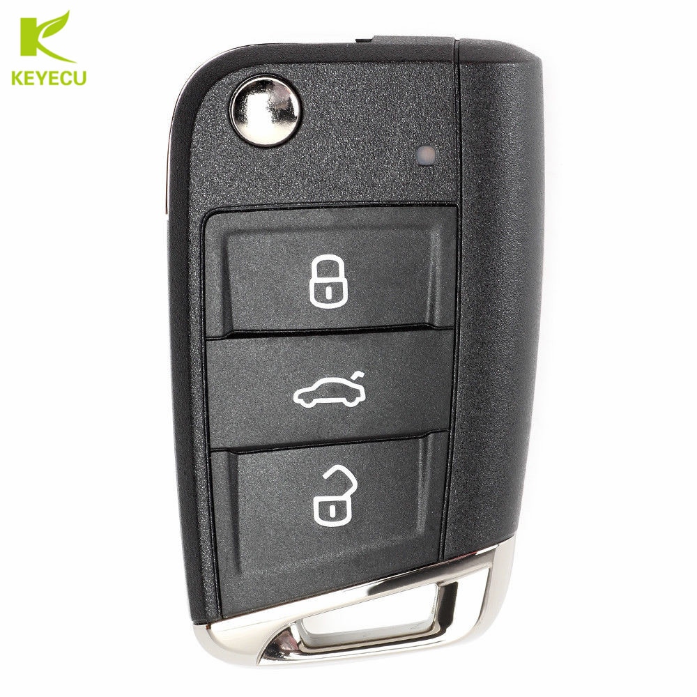 KEYECU Replacement Upgraded Foding Remote Key Fob ... – Grandado