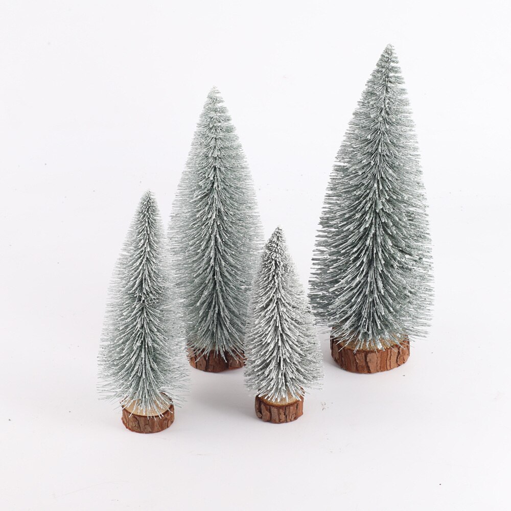 Colorful Pine Needle Powdered Mini Christmas Tree ... – Vicedeal