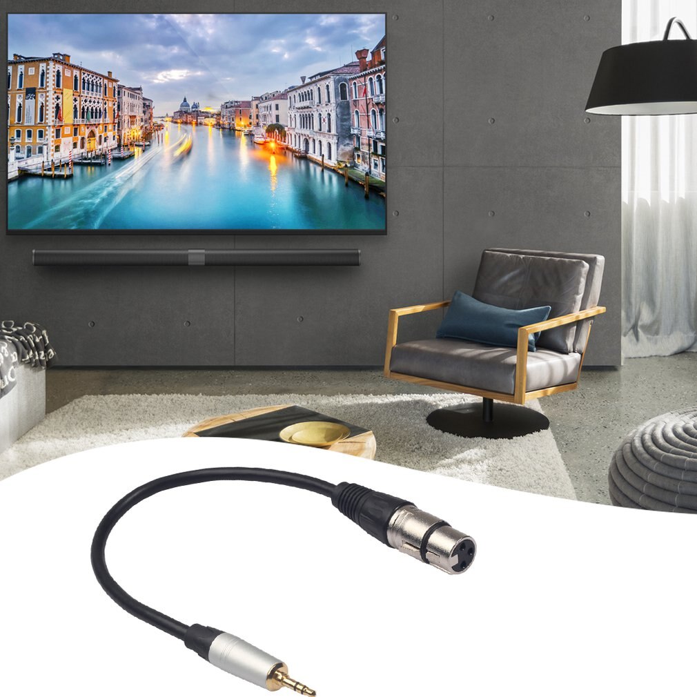 0.3M Xlr 3-Pin Male To 3.5Mm Stereo Plug Shielded ... – Grandado