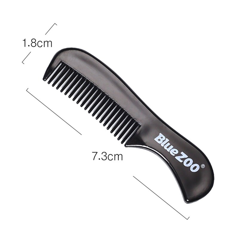Antistatic One-sided Hair Beard Mustache Comb Port... – Vicedeal