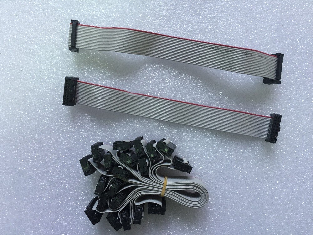 One lot 10pcs led display data cable 16p short cab... – Grandado