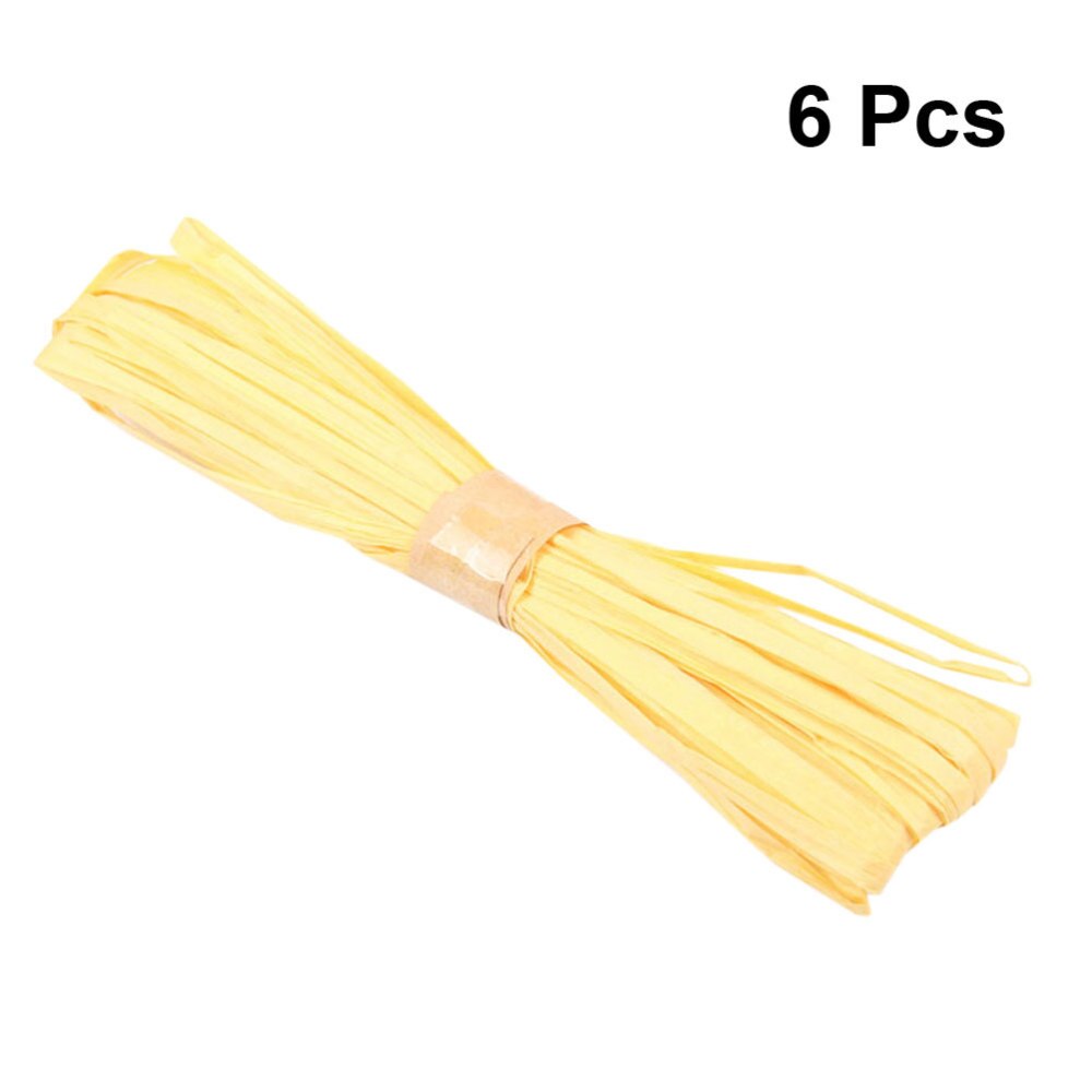 6pcs 20m Colorful Raffia Stripes Paper String for ... – Grandado