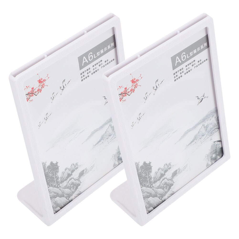 2pcs Price Tags Showing Stands L-shaped Price Labe... – Grandado