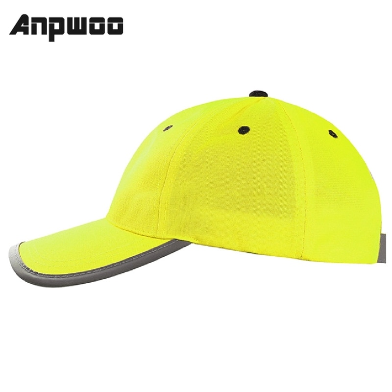 ANPWOO High Visibility Reflective Baseball Cap Yel... – Vicedeal