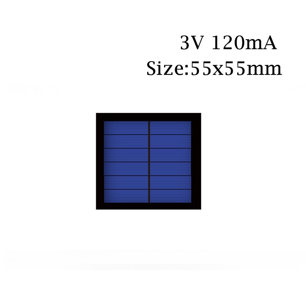 Poly 3 3.5 4 V VDC Solar Panel 60 120 150 160 250 ... – Vicedeal