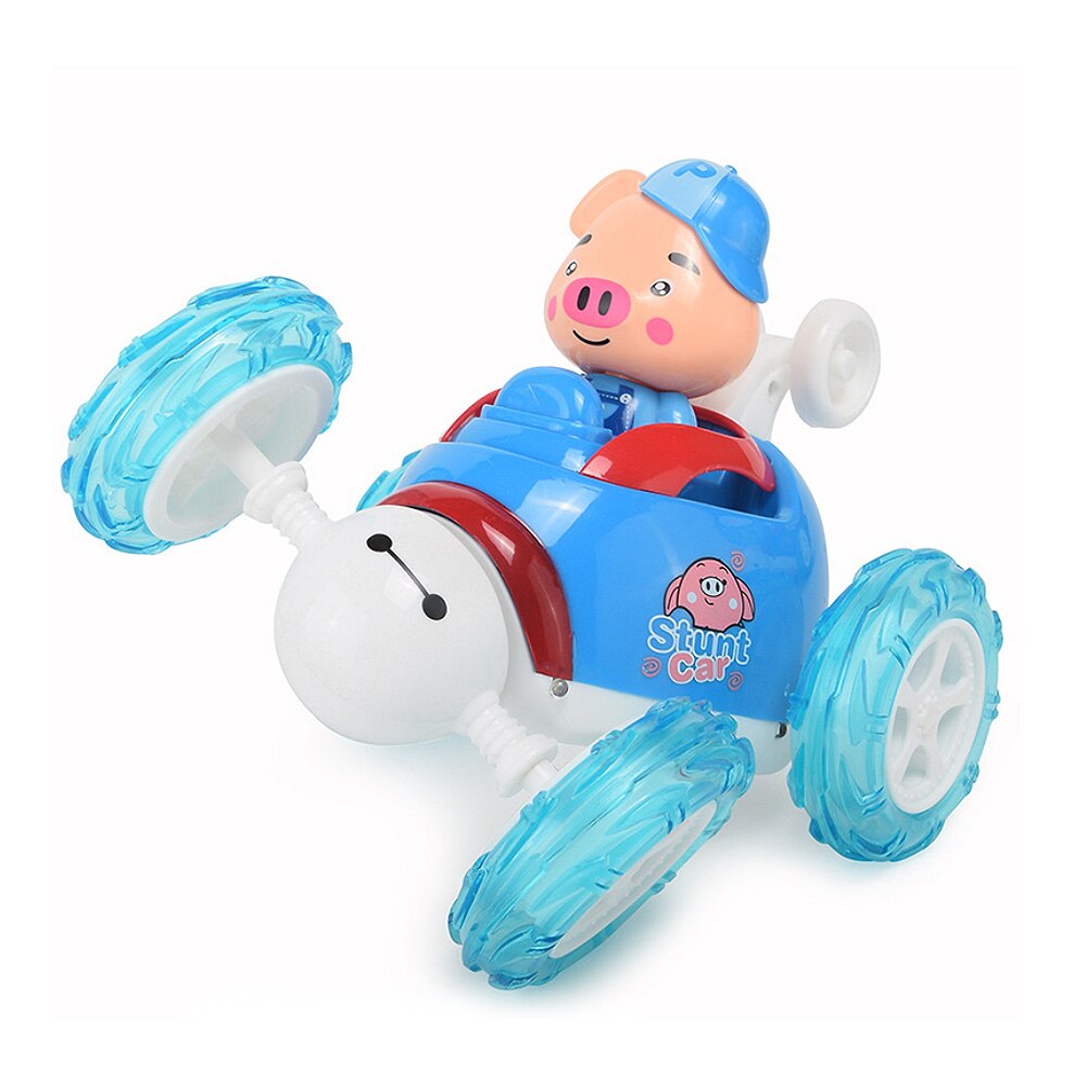 Remote Control Car Pig Model Overturn Ability Stun... – Grandado
