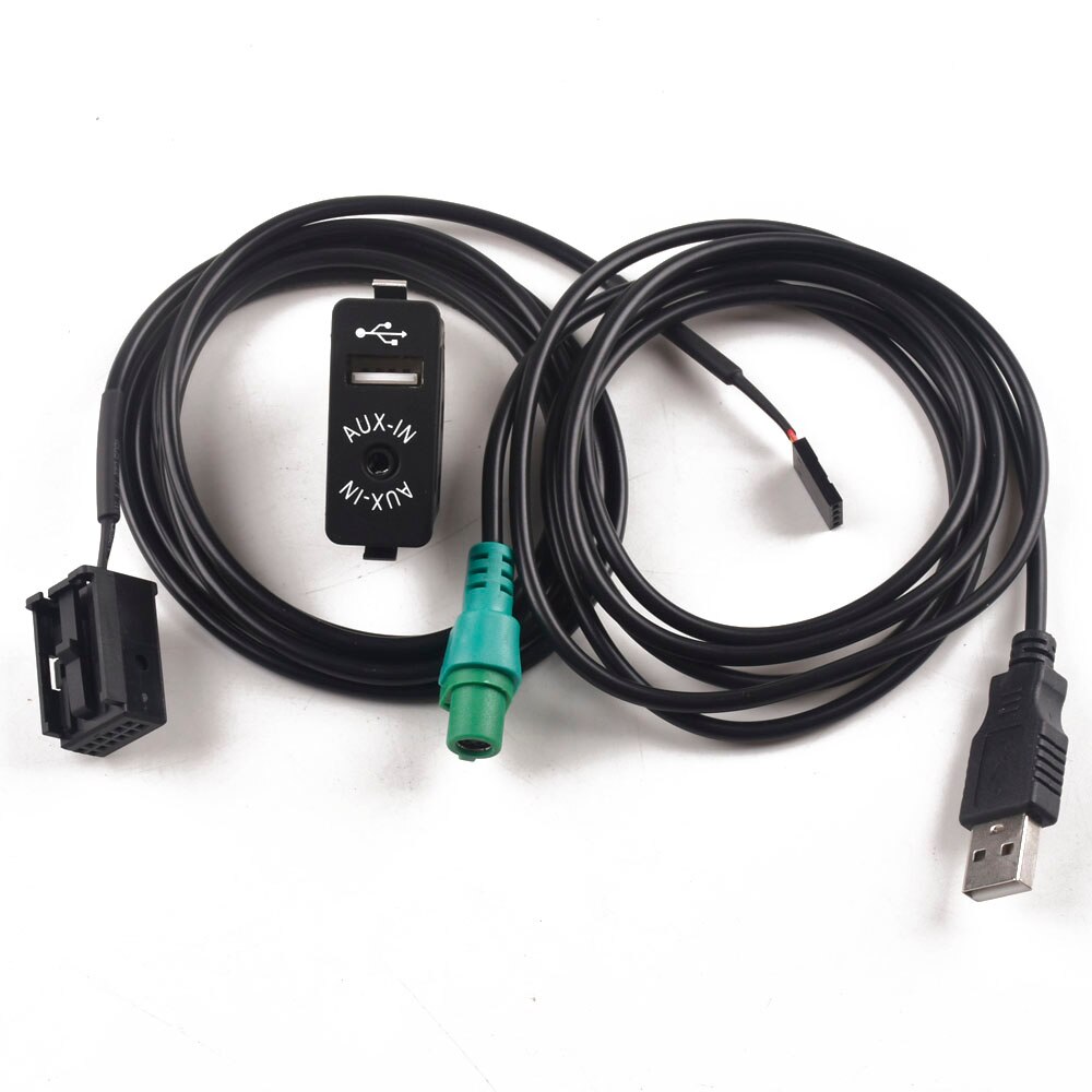 USB Aux Switch + Wire Cable Adapter 12PIN For BMW ... – Grandado