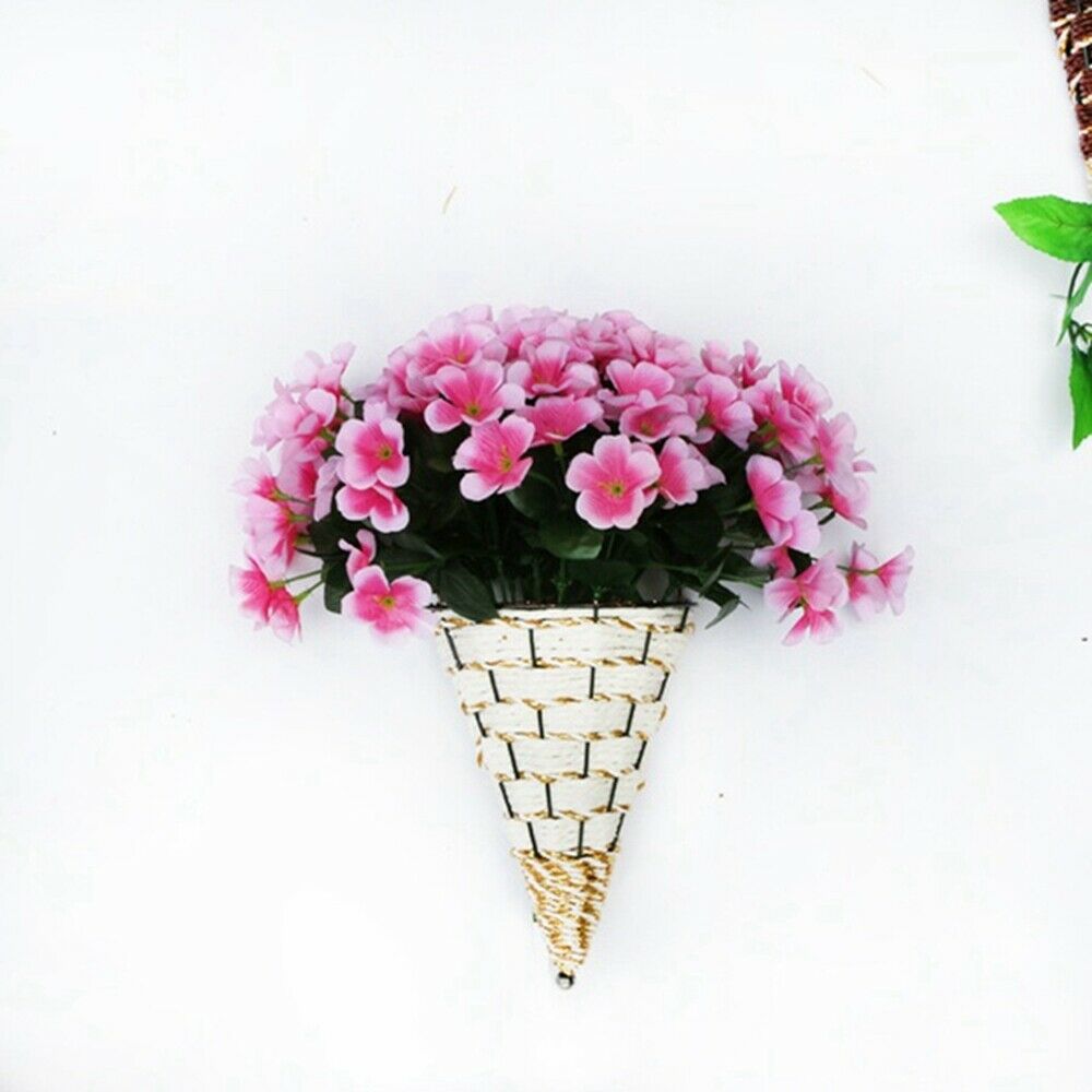 Natural Rattan Wall Planter Hanging Flower Pot Han... – Grandado