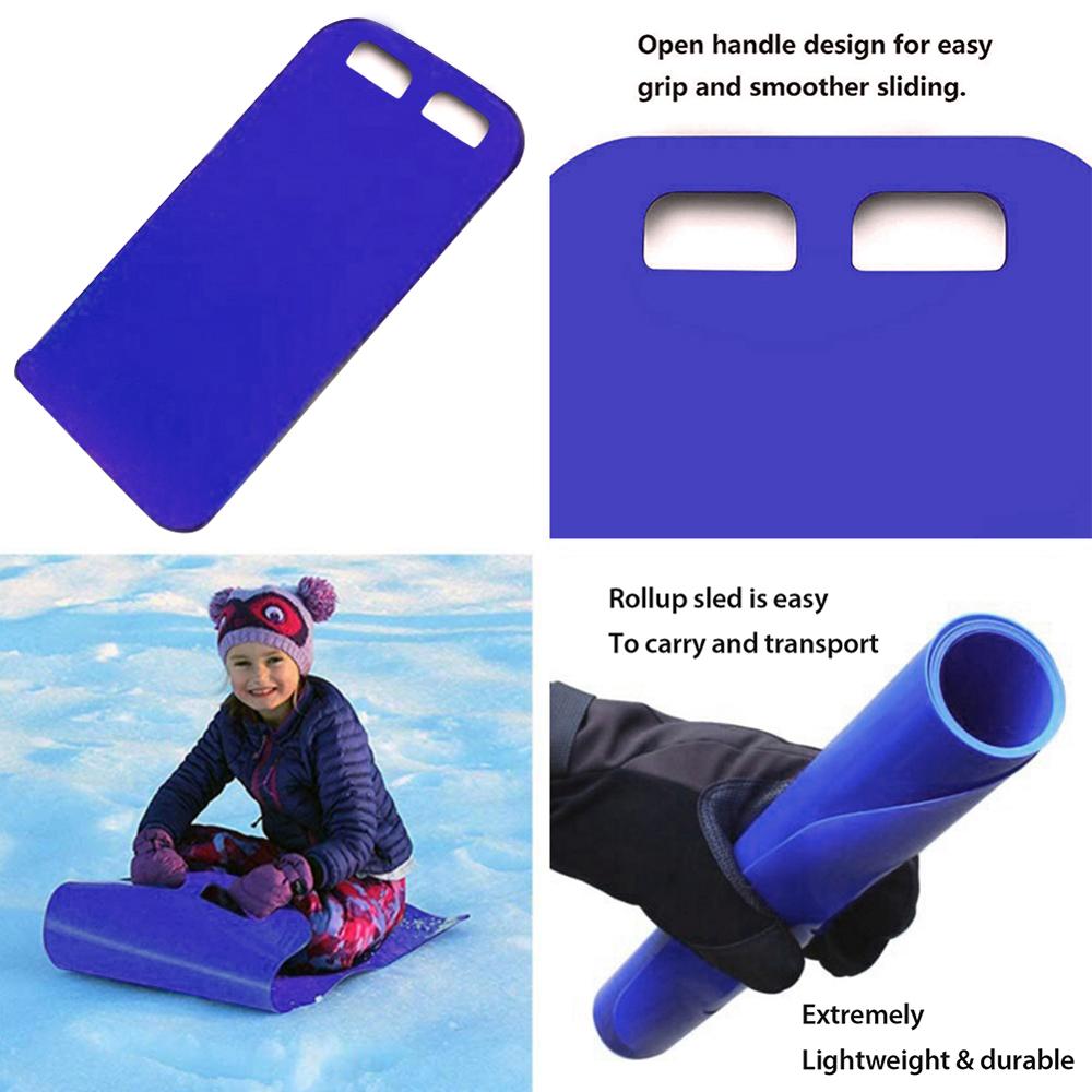 Kids Snow Sled Snow Skiing Carpet Safety Flying Ca... – Grandado