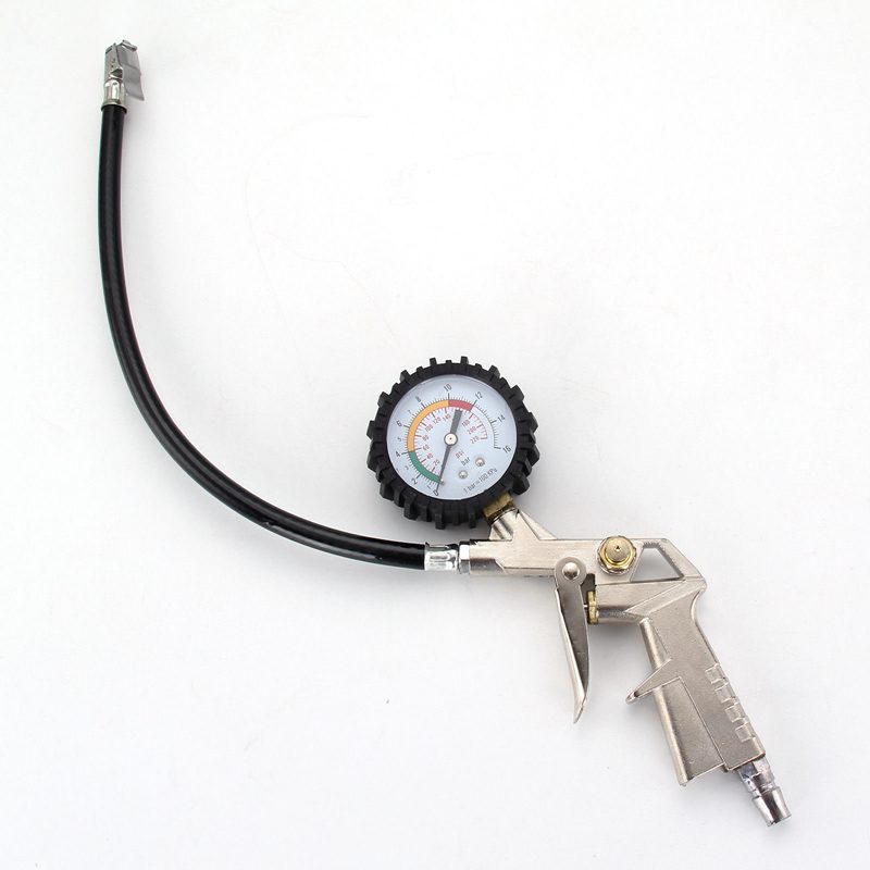 Tyre Inflator With Gauge Air Line Tyre Pump Pressu... – Grandado