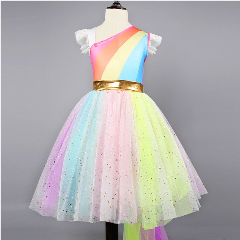 Eenhoorn Kleurrijke tutu Jurk voor Unicornio Party... – Vicedeal