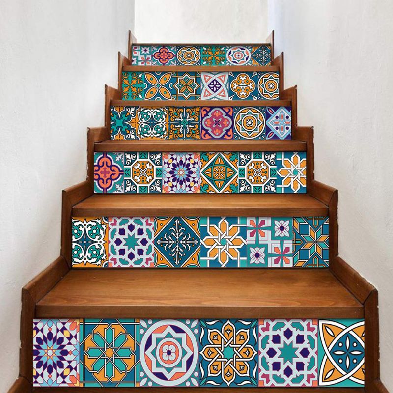 6pcs/set 3D Ceramic Tile Staircase Stair Riser Flo... – Grandado