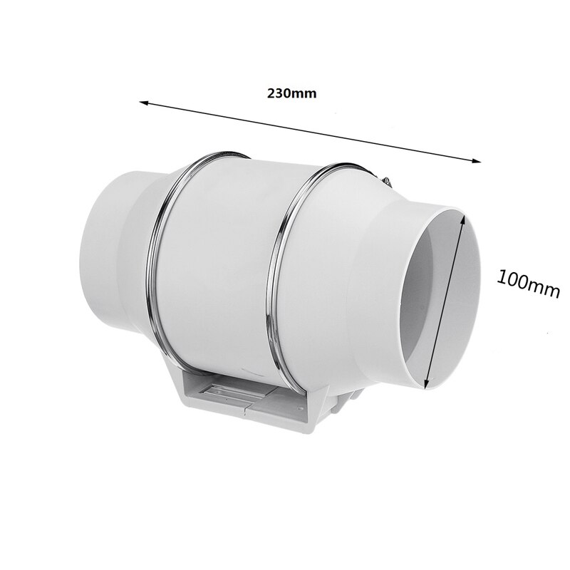 4 zoll Wand Fenster Wc Montierbar Auspuff Fan Druc... – Vicedeal