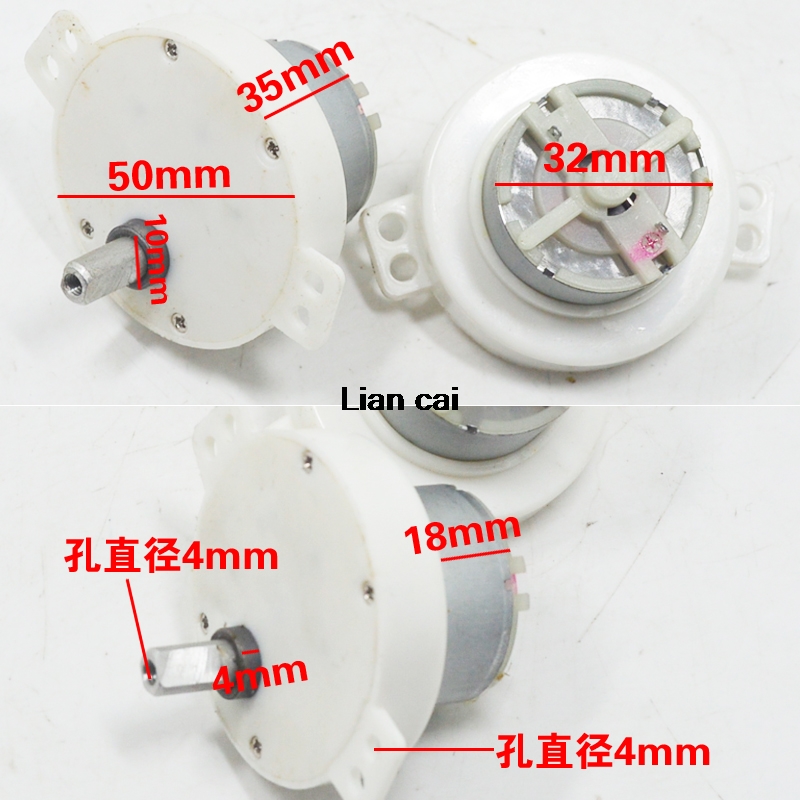 High Torque 12 v DC Motor Slow Speed Elektrische M... – Grandado