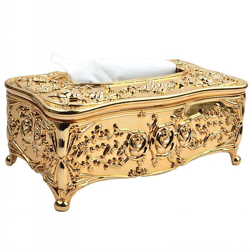 Gold/Silver European Luxury Acrylic Tissue Box Hot... – Grandado
