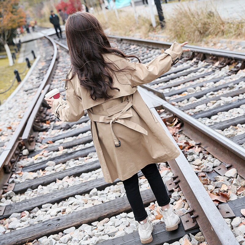 Girls Windbreaker jackets Autumn Children cotton T... – Grandado