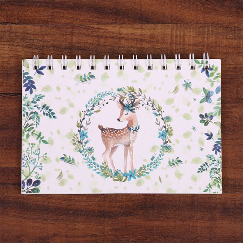 Cartoon Deer A6 Weekly Daily Planner Notebook Agen... – Grandado