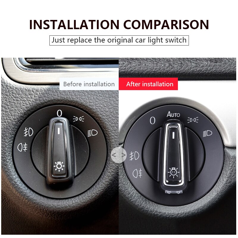 Auto hovedlys hovedlysbryter lyssensor ombygging f... – Vicedeal
