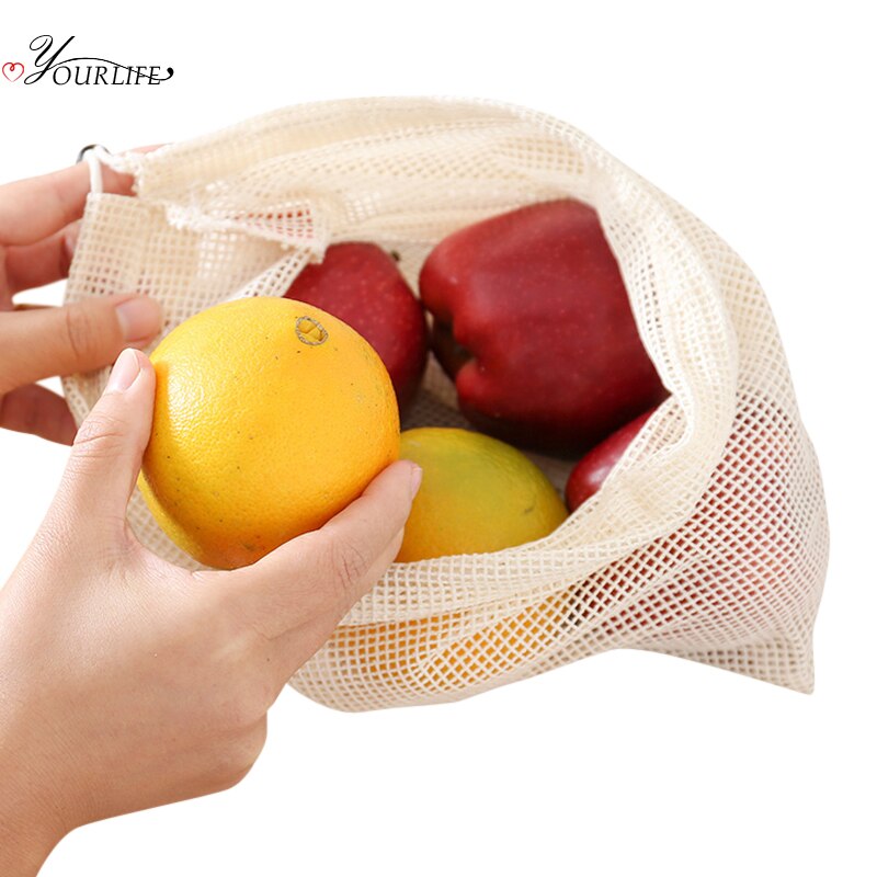 OYOURLIFE Herbruikbare Produceren Zakken Keuken Ui... – Vicedeal