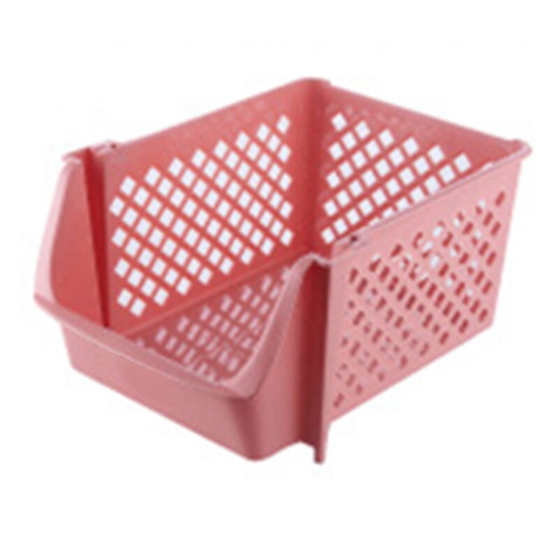 Stackable Plastic Kitchen Storage Basket Fruit & V... – Vicedeal