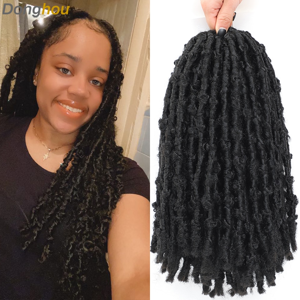 Donghou Butterfly Locs Crochet Hair Butterfly Locs... – Vicedeal