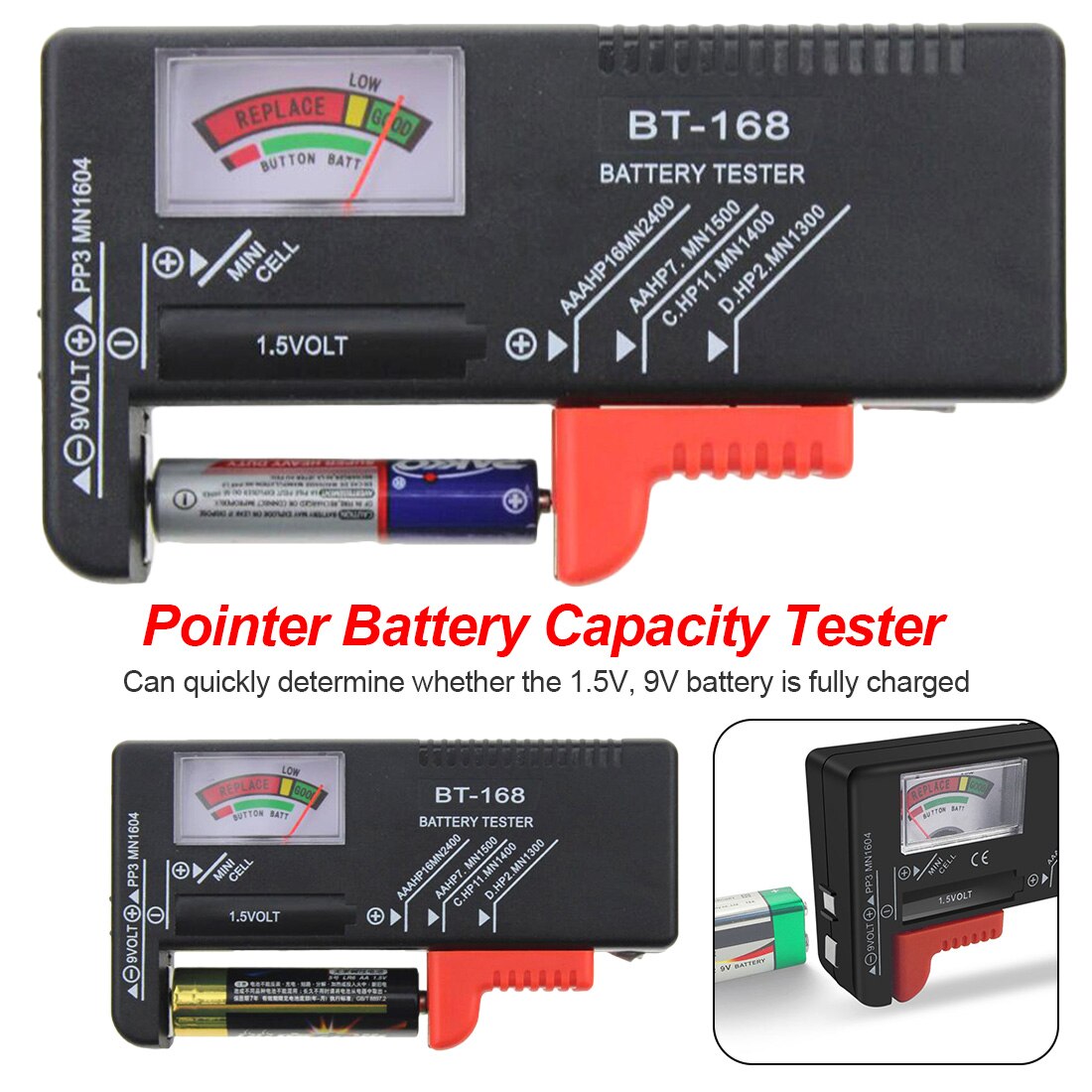 BT-168 Digital Battery Capacitance Diagnostic Tool... – Grandado