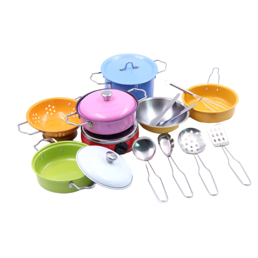 MagiDeal 17Pcs Children Kids Kitchen Food Cooking ... – Grandado