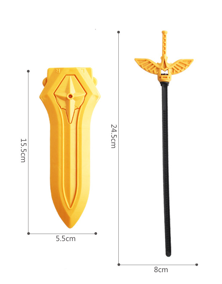 Beyblades Accessories Launcher Darkness Two-Way Ru... – Grandado