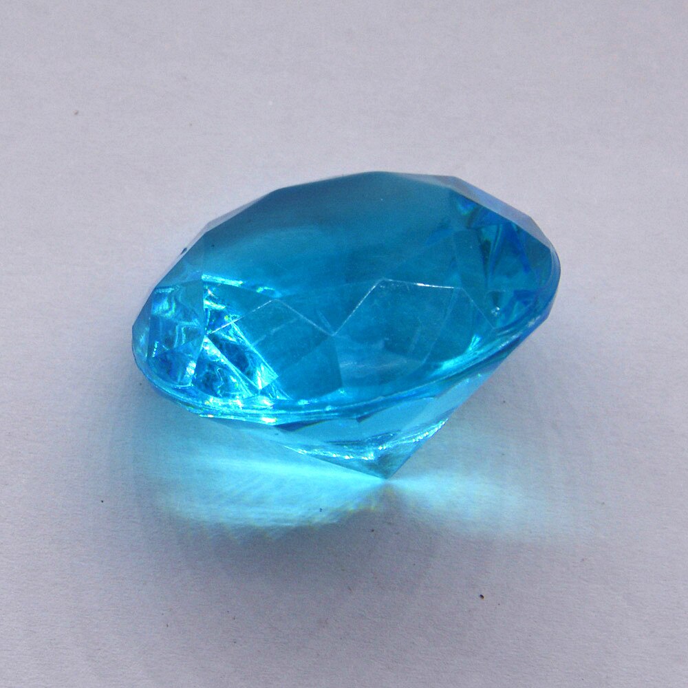 40mm Large Plastic Crystal Clear Diamond Proposal ... – Grandado