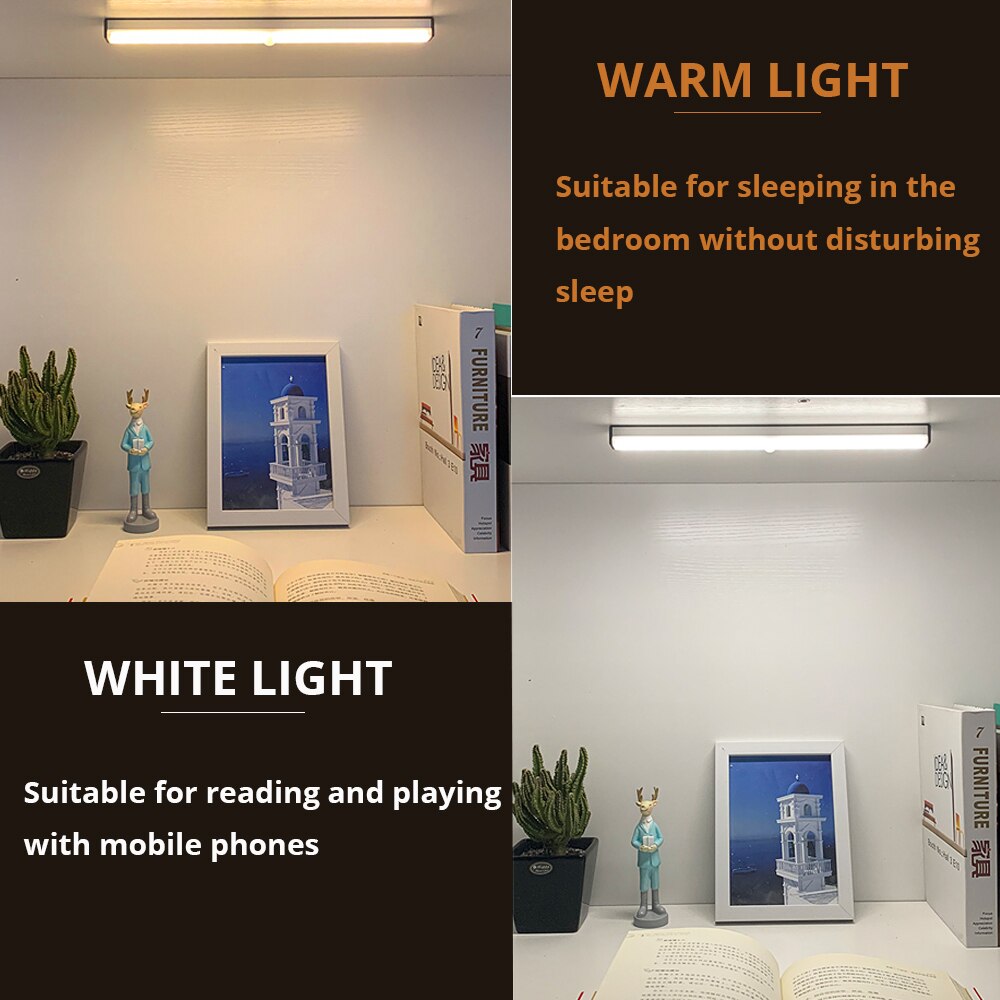 Led kast nachtlampje bewegingssensor magnetische n... – Grandado