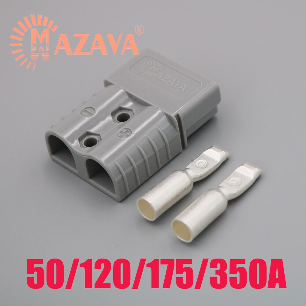 2Pcs 50A 120A 175A 350A Power Plug Connector Doubl... – Vicedeal